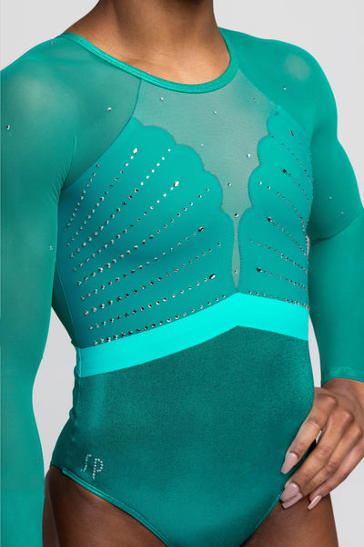 Gemma Leotard - Full Sleeve – SylviaP Sportswear LLC